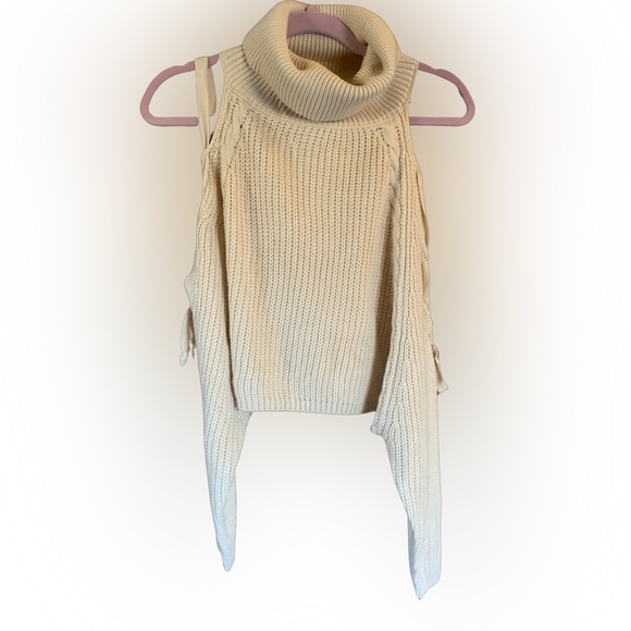 HYFVE | Sweaters | Hyfve Cream Turtleneck Sweater S | Poshmark